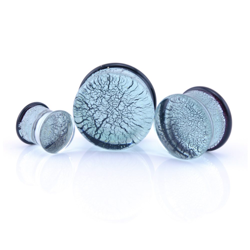 Mandala Glass Ear Plug | Vault 101 Limited - Free UK Delivery