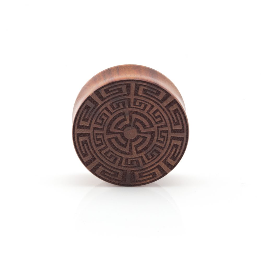 Aztec Maze Ear Plug | Vault 101 Limited - Free UK Delivery